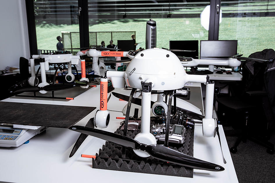 Working with UAVs at Microdrones is exciting, fun and innovative