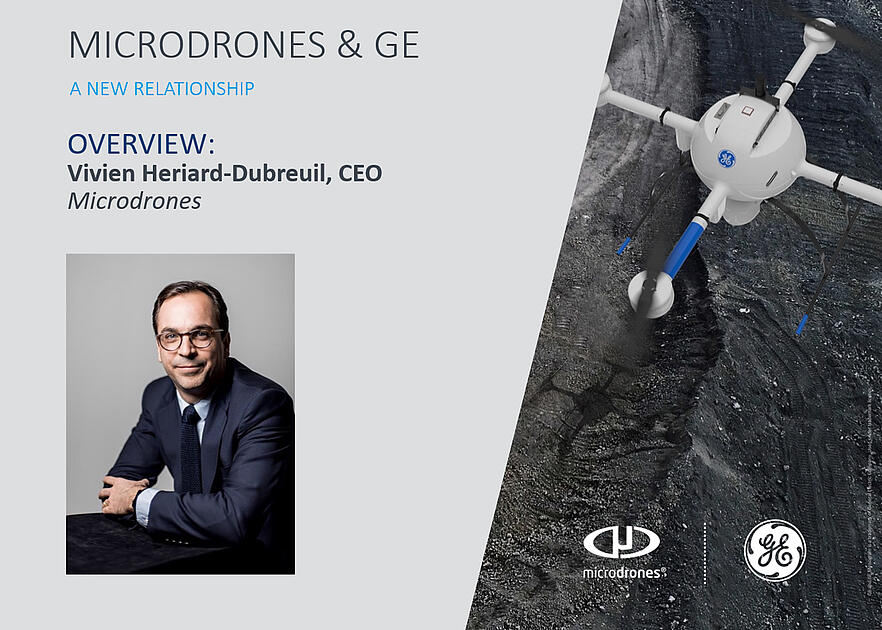 The GE Industrial Drone Line Microdrones CEO Overview