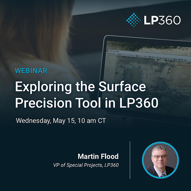 Join Our Webinar on LP360's Surface Precision Tool