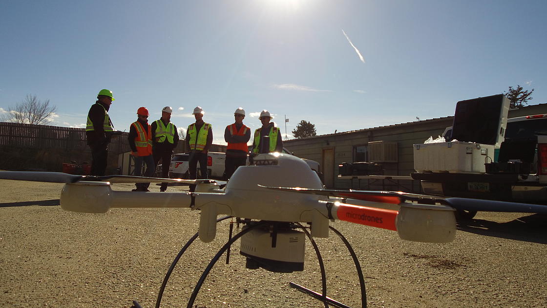 LIDAR VS PHOTOGRAMMETRY. SPHERE DRONES HIGHLIGHTS THE MDLIDAR1000