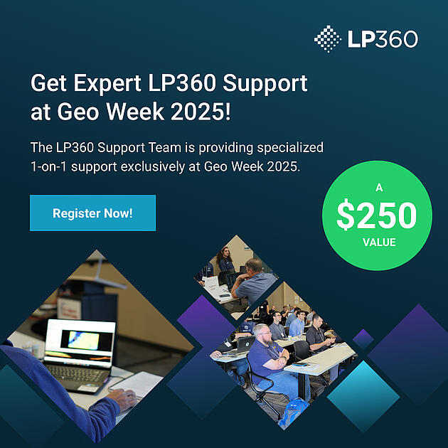 Exclusive LP360 Support Sessions at Geo Week 2025